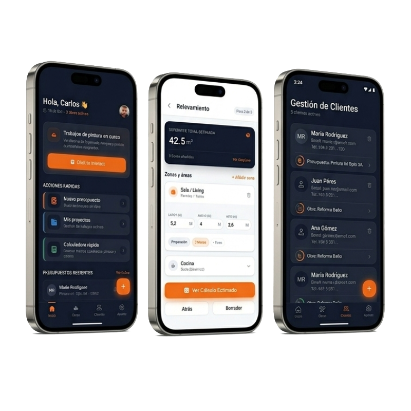 Molter – Gestión para pintores profesionales
